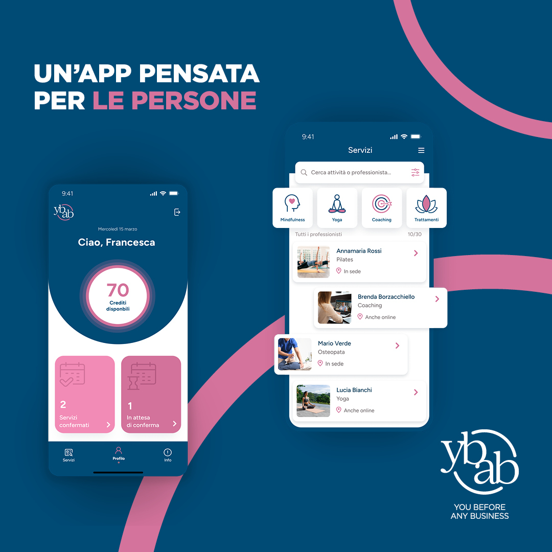 Benessere aziendale con professionisti qualificati | Ybab