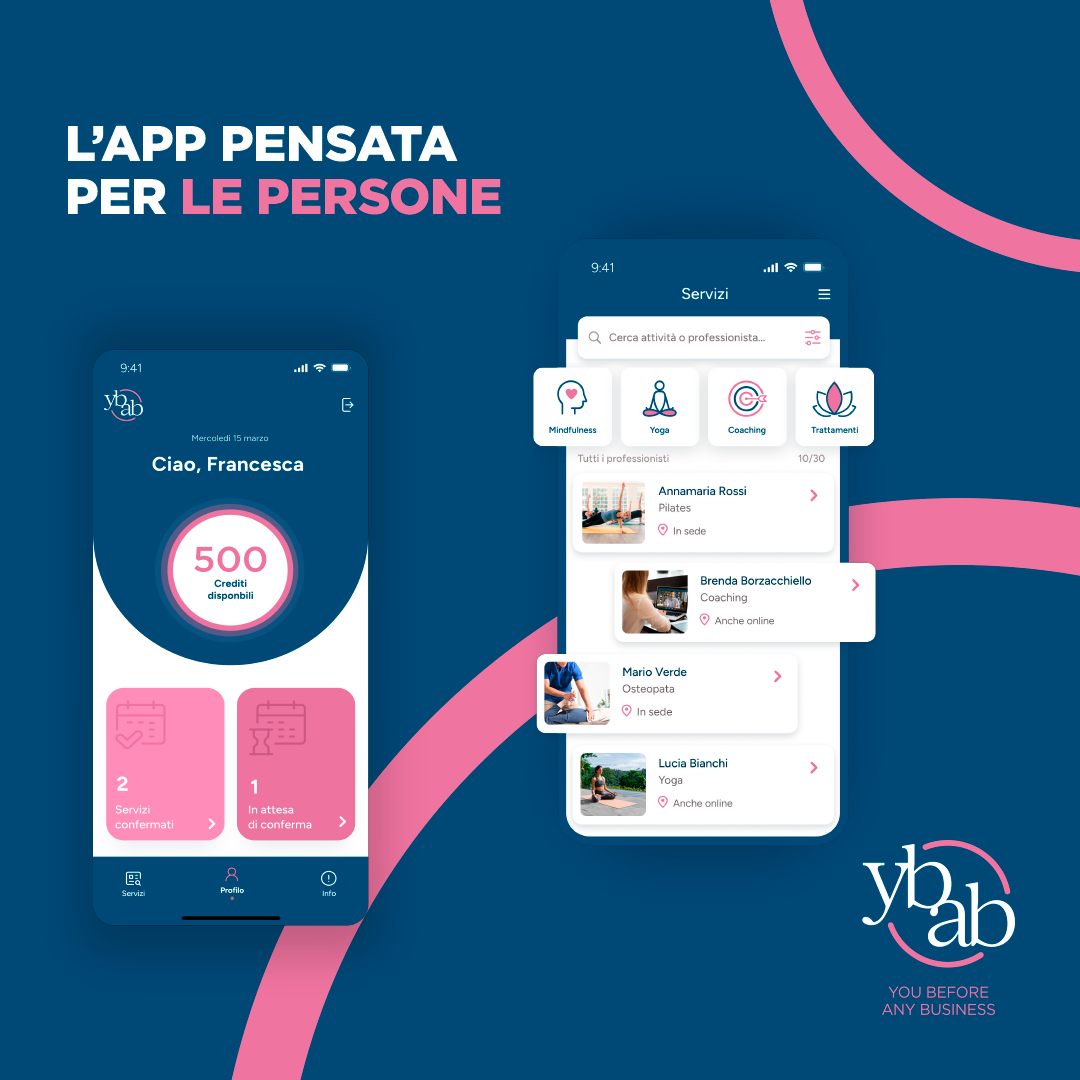 ybab per il tuo wellbeing aziendale | Ybab